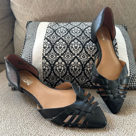 Brash | Shoes | Brash Black Women Shoes Ballet Flats Sz 7 Pointed Toe ...